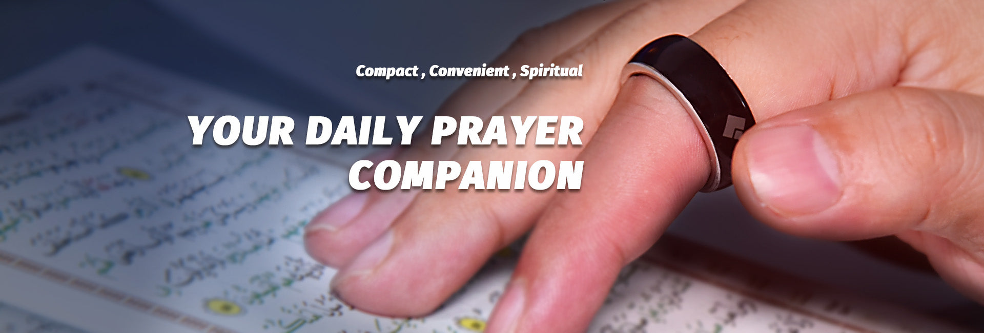 Equantu Zikr Ring – Smart Islamic Prayer Ring – equantulife